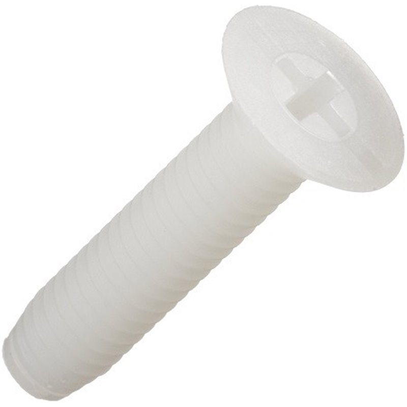 Tornillo nylon cónico M3 x 25mm