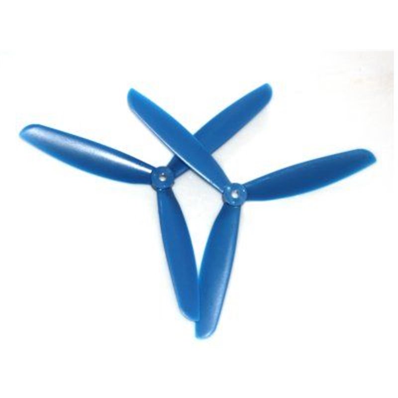 Helice Tripala 9x4 5 Azules Pareja Aeromodelismo RC Helice Tripala 9x4 5 Azules Pareja Aeromodelismo RC