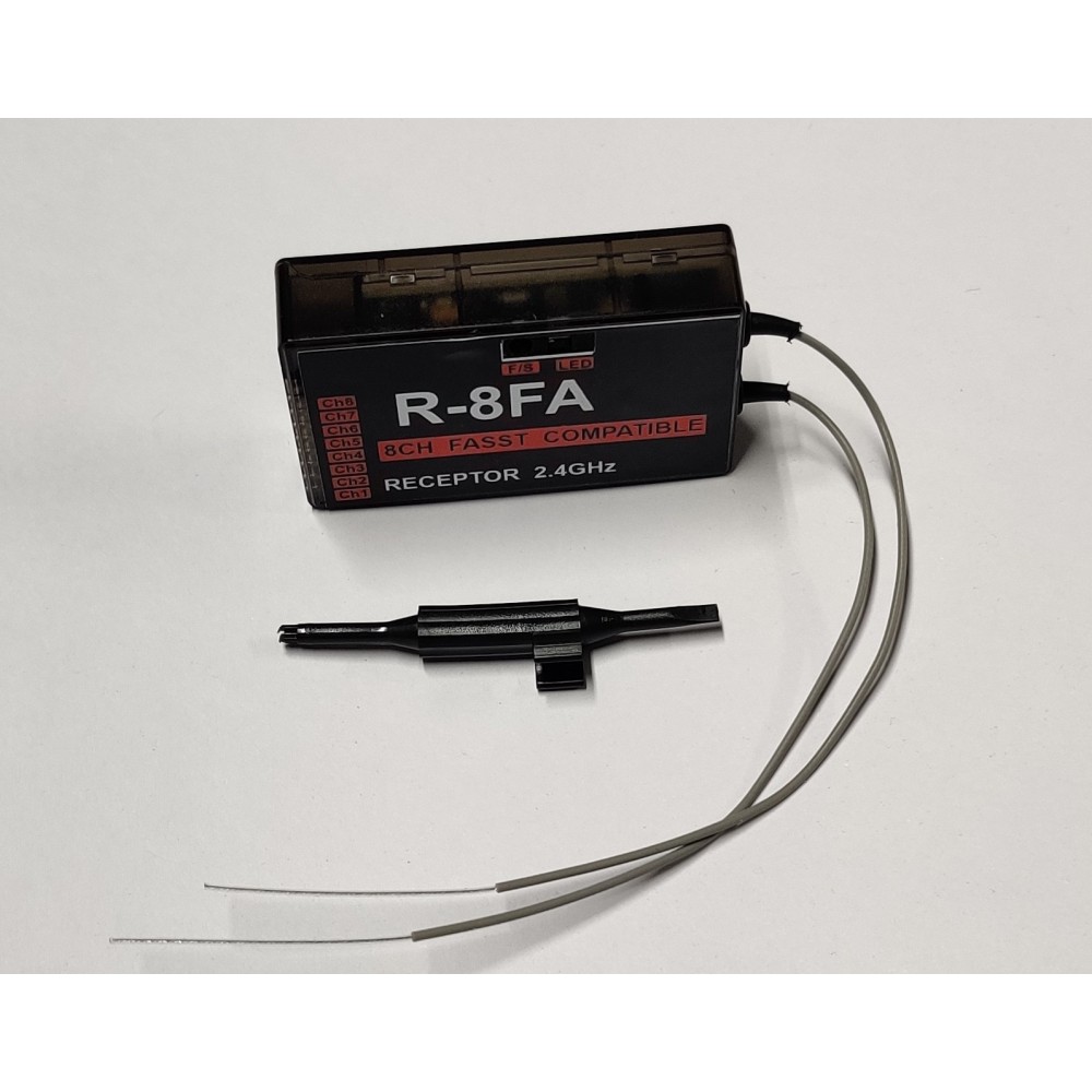 Receptor R-8FA compatible con Futaba FASS | Aeromodelismo RC